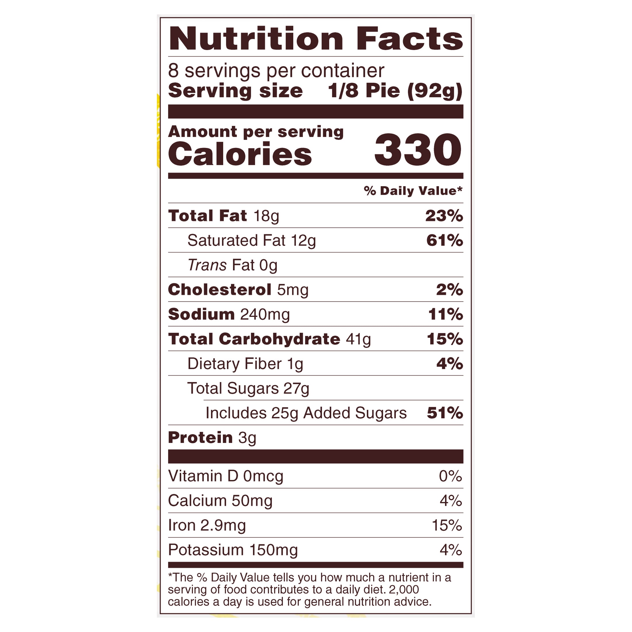 EDWARDS® Cookies and Crème Pie – Edwards Desserts