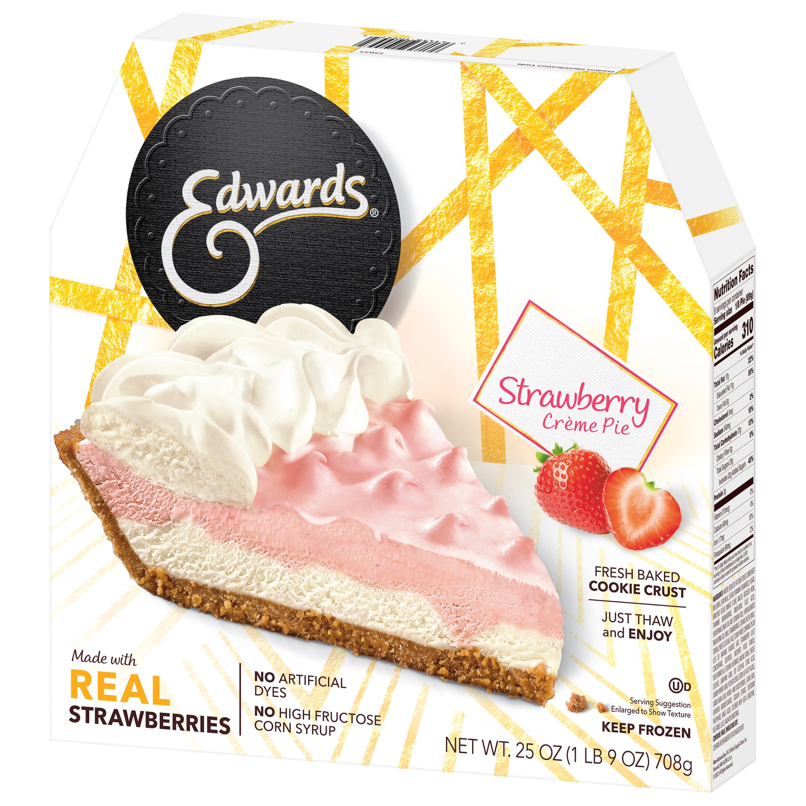 EDWARDS® Strawberry Crème Pie – Edwards Desserts