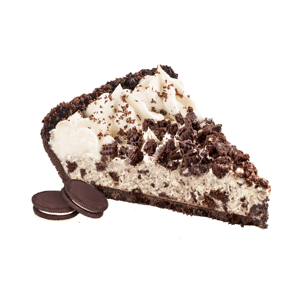 EDWARDS® Cookies and Crème Pie - 2 Slices – Edwards Desserts