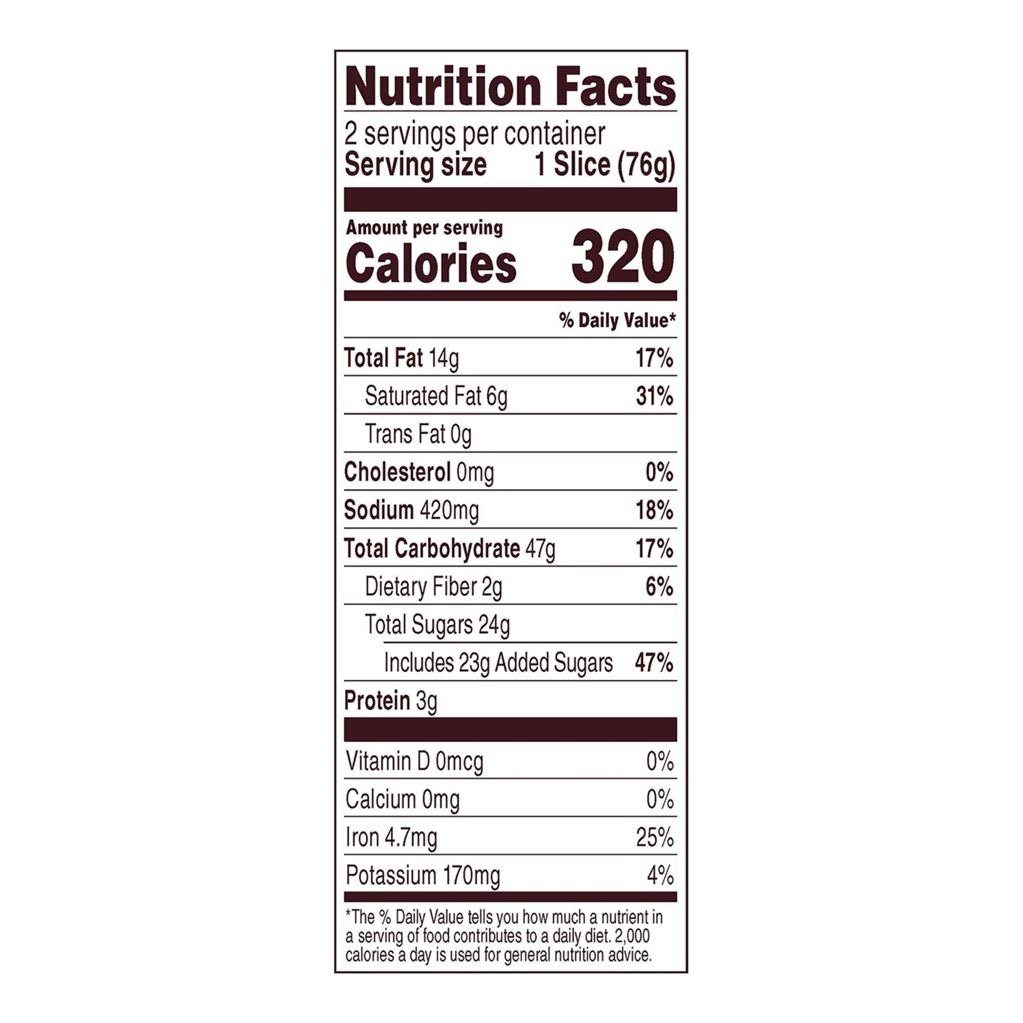 EDWARDS® Chocolate Crème Pie - 2 Slices – Edwards Desserts
